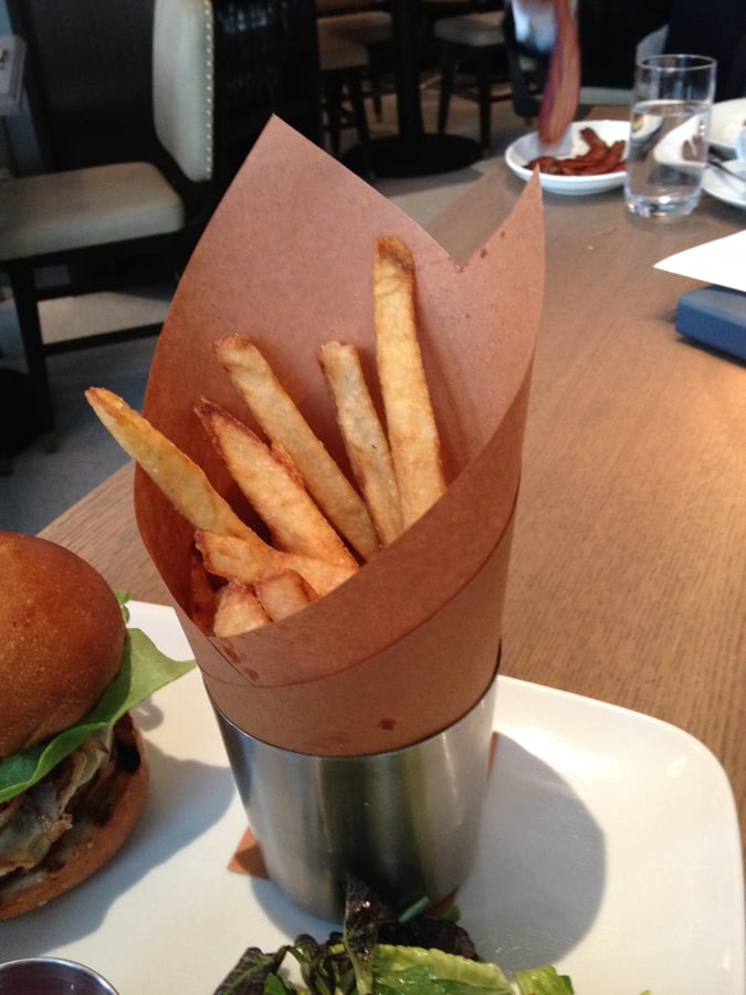 Restaurant Paper is For Food, Not Finger Painting